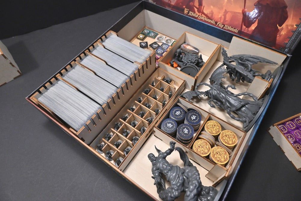 Crow Box Wheel of Fortune Wooden Storage Box Destinies Wooden Insert ...